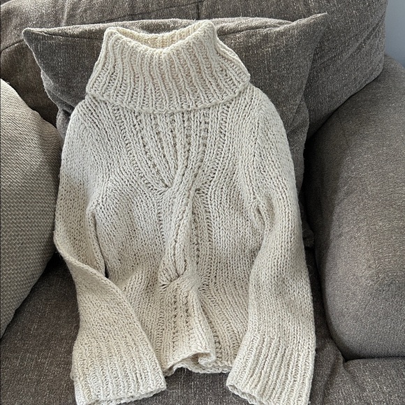 Express | Sweaters | Express Ivory Turtleneck Sweater | Poshmark